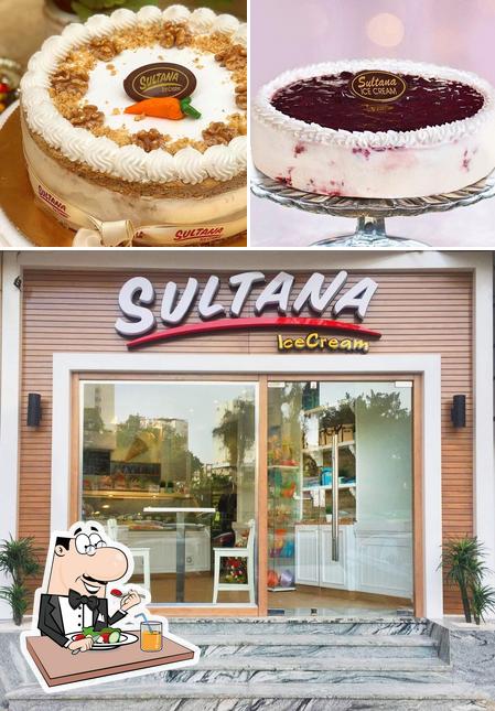 Sultana ice cream, Egypt, 23 Sant Square - Restaurant menu and reviews