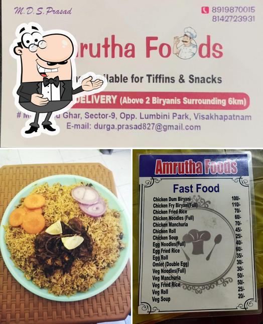 Amrutha Foods, Visakhapatnam - Restaurant menu and reviews