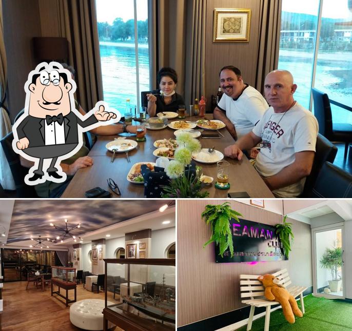 สโมสรเพชรเกล็ดแก้ว (Seaman club), Bang Sa-re - Opiniones del restaurante