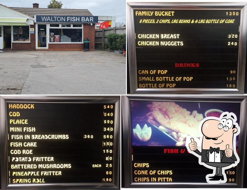 Walton Fish Bar, Stone - Restaurant menu, prices and reviews
