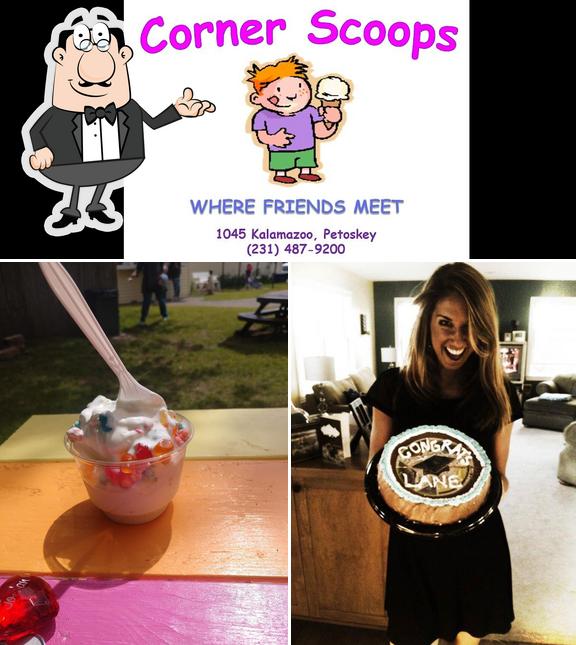 Corner Scoops, Petoskey - Restaurant menu, prices and reviews