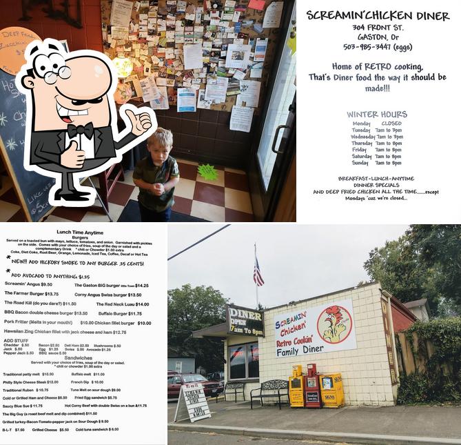 Screamin' Chicken Diner in Gaston - Restaurant menu and reviews