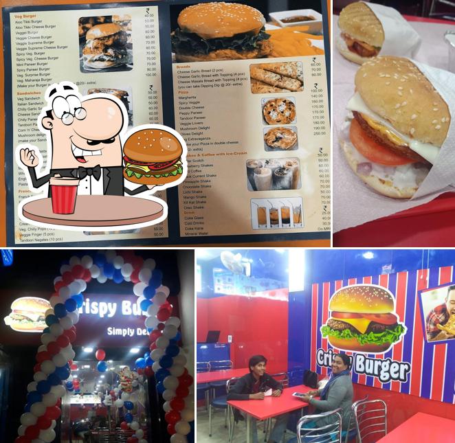 Crispy Burger, Delhi, Kaushik Enclave - Restaurant menu and reviews