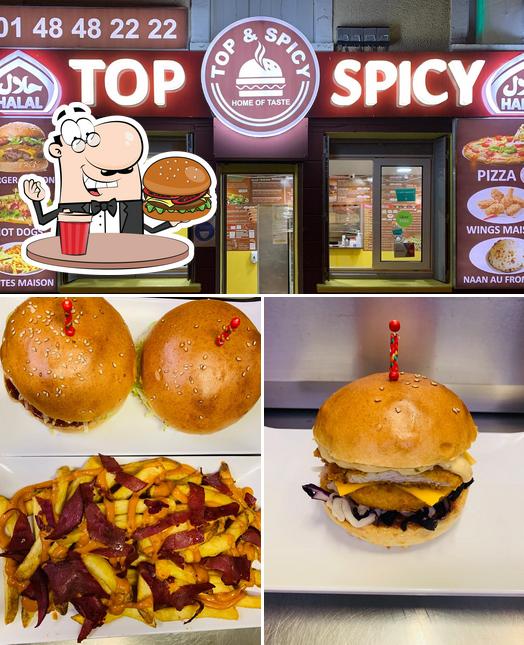 TOP & SPICY (fresh american burger) restaurant, Les Pavillons-sous-Bois ...