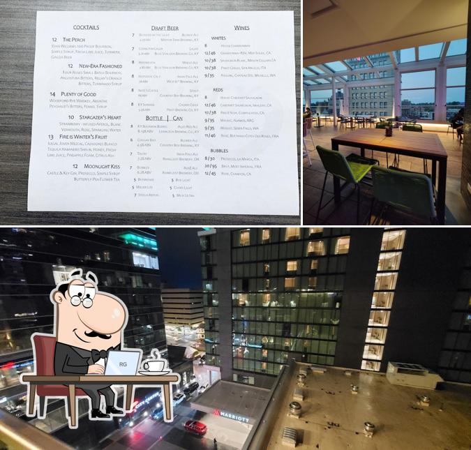 Infinity: Rooftop Restaurant + Bar, Lexington - Restaurant menu, prices ...