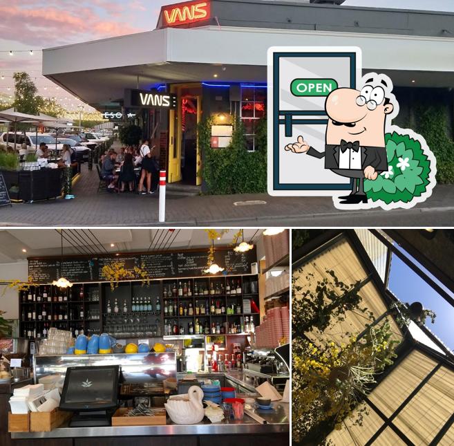 Vans, Cottesloe - Restaurant menu, prices and reviews