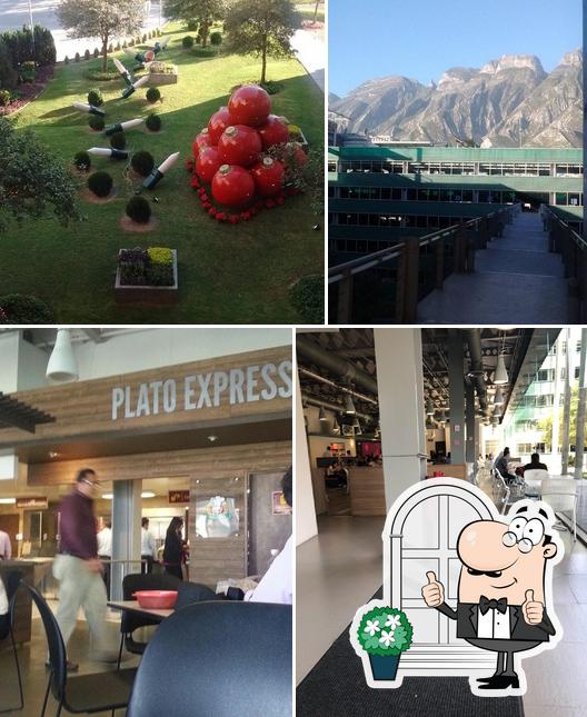 Plato Express cafeteria, San Pedro Garza García, Blvd. Diaz Ordaz 333 ...