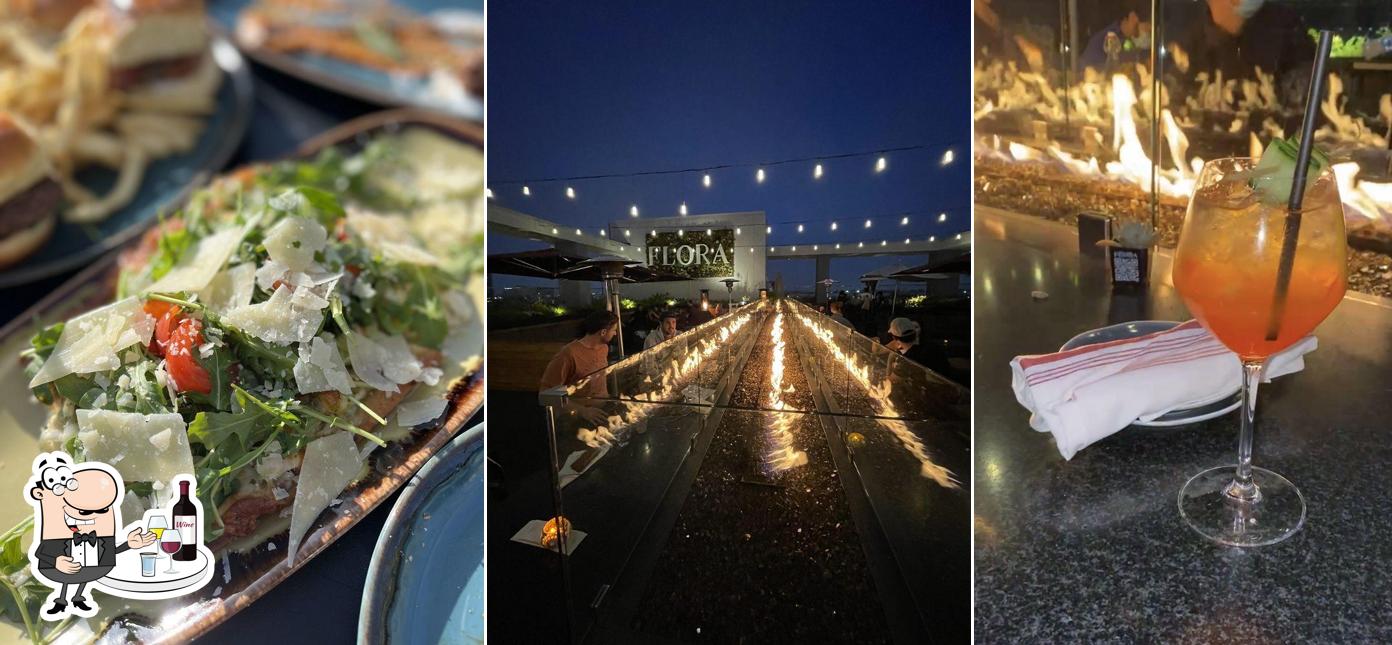 Flora Rooftop Bar and Lounge, El Segundo - Carta del restaurante y ...