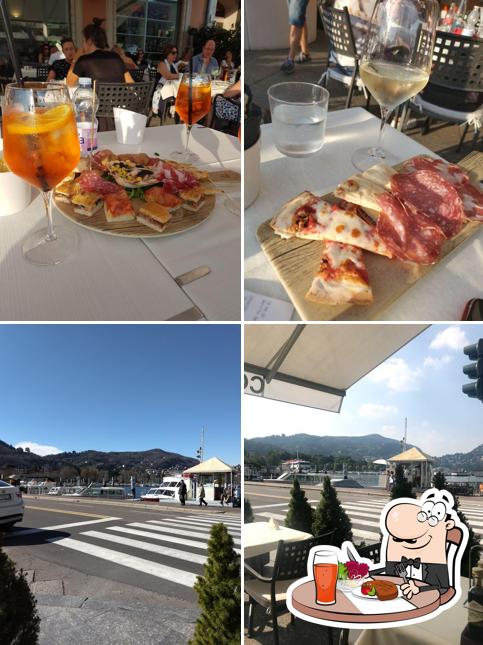 Caffè Monti cafe, Como, Piazza Camillo Benso Conte di Cavour ...