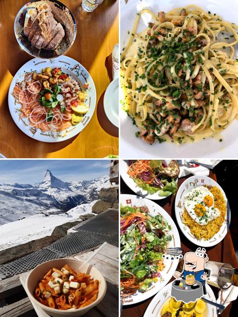 Fluhalp (Mountain Hut & Restaurant), Zermatt, Skigebiet Rothorn ...
