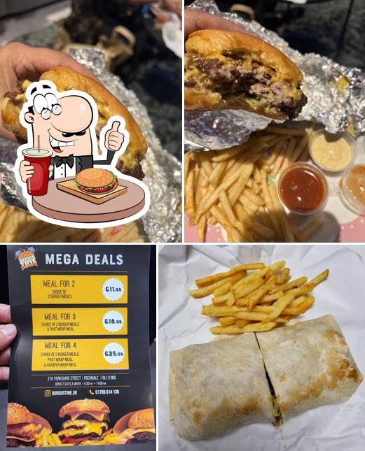 Burger Time in Rochdale - Restaurant menu and reviews