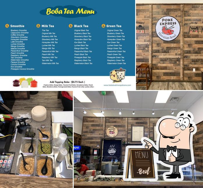 Poke Express, 12208 N Division St suite c in Spokane - Restaurant menu ...