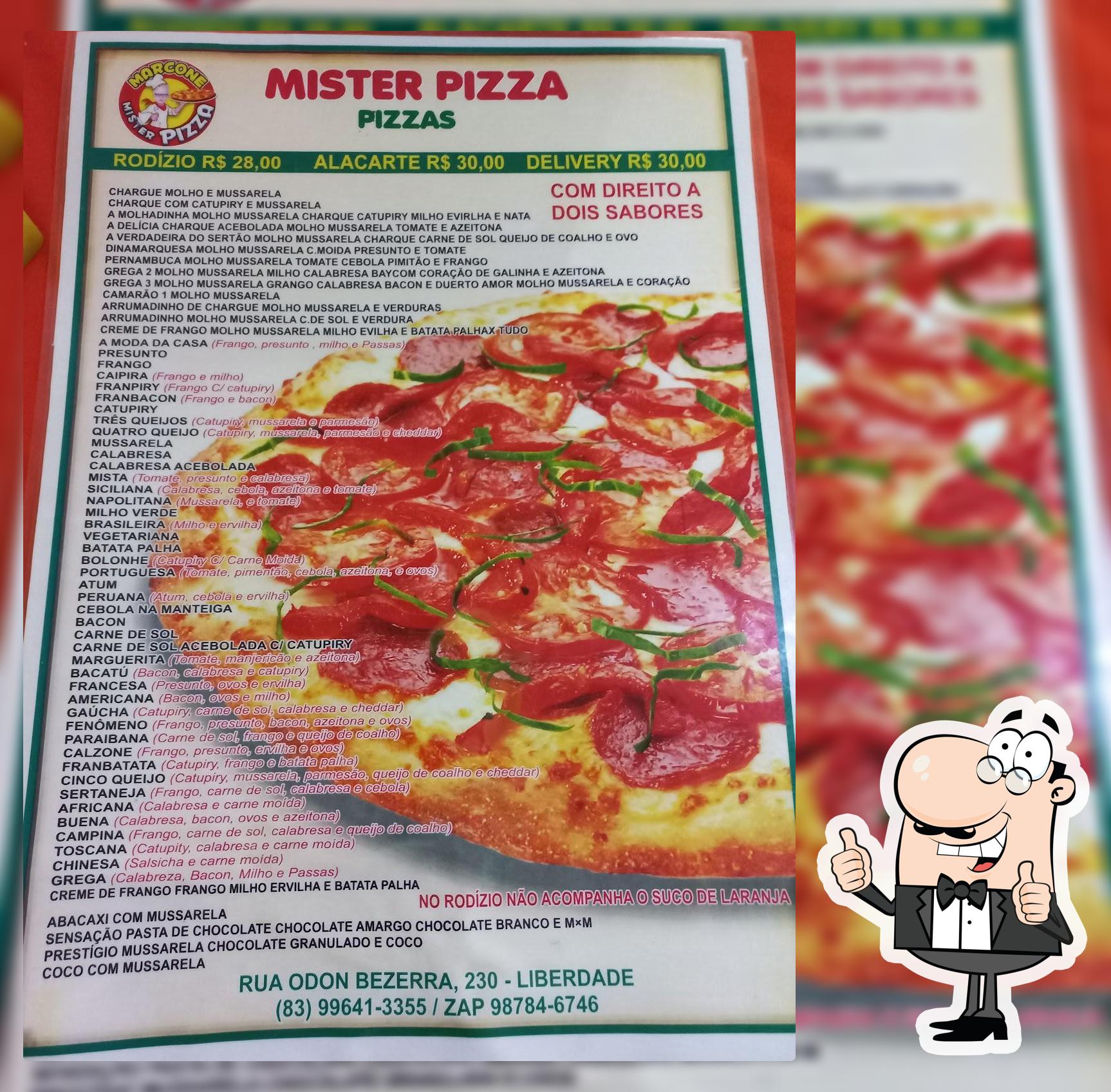 Mister Pizza, Campina Grande - Menu do restaurante, preços e opiniões