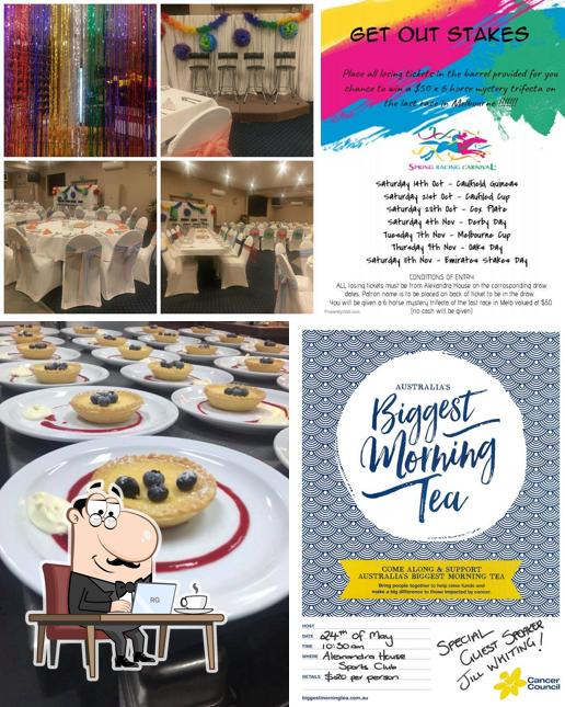 Alexandra House Sports Club, Hamilton - Restaurant menu, prices and reviews
