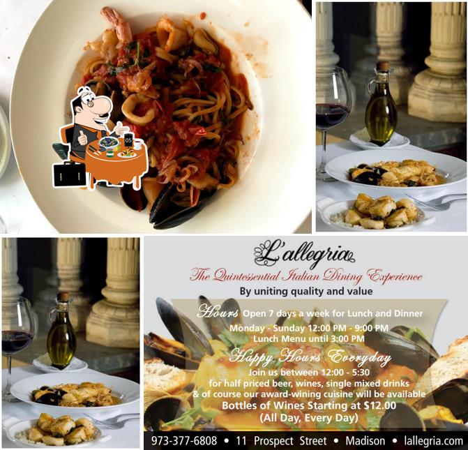 L'allegria Restaurant, Madison - Restaurant menu, prices and reviews