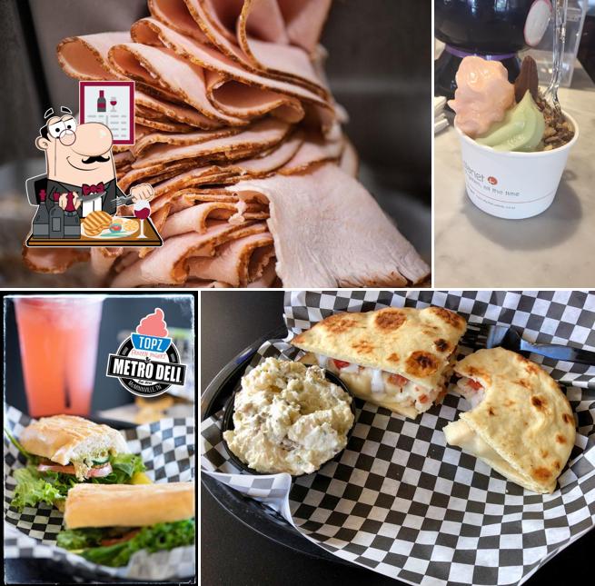 Topz Frozen Yogurt & Metro Deli, McMinnville - Restaurant menu, prices ...