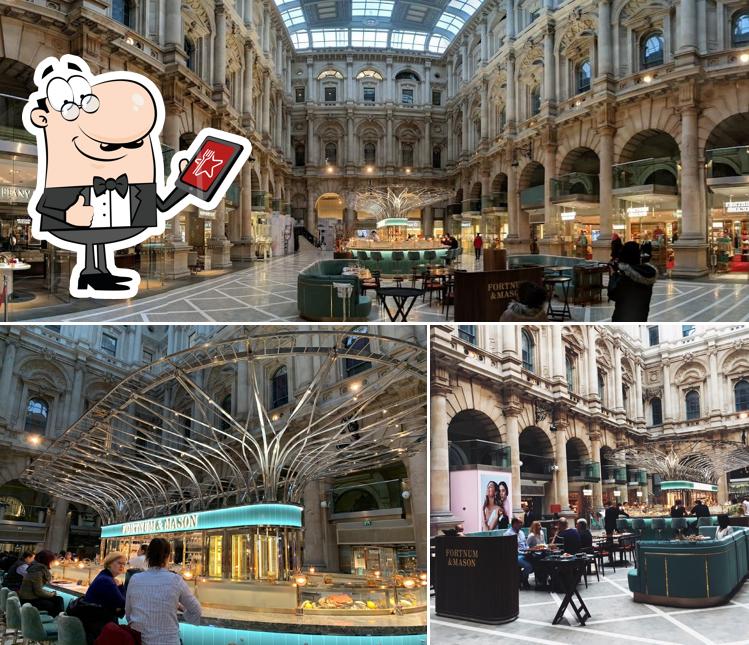 The Fortnum’s Bar & Restaurant at Royal Exchange, The Courtyard, The ...