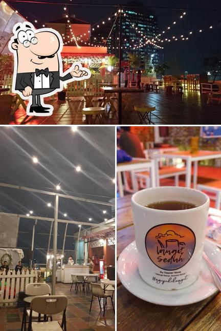 Café Langit Seduh Rooftop, Central Jakarta - Opiniones del restaurante