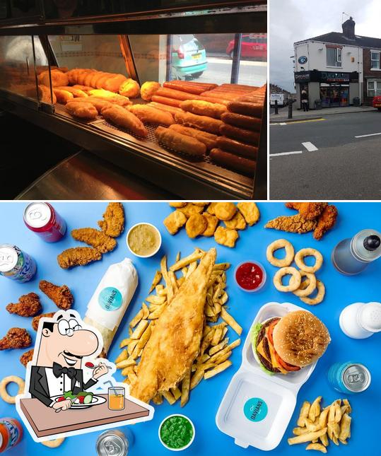 Davians Fish Bar, 211 Middle Ln in Rotherham - Restaurant menu and reviews