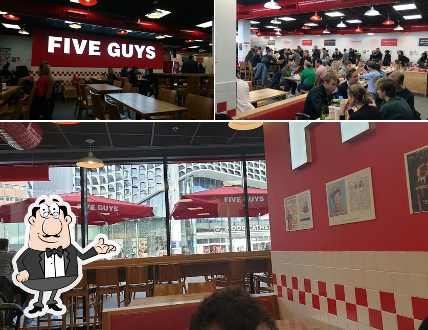 Five Guys, Utrecht, Stationsplein 20 - Restaurantspeisekarten und ...
