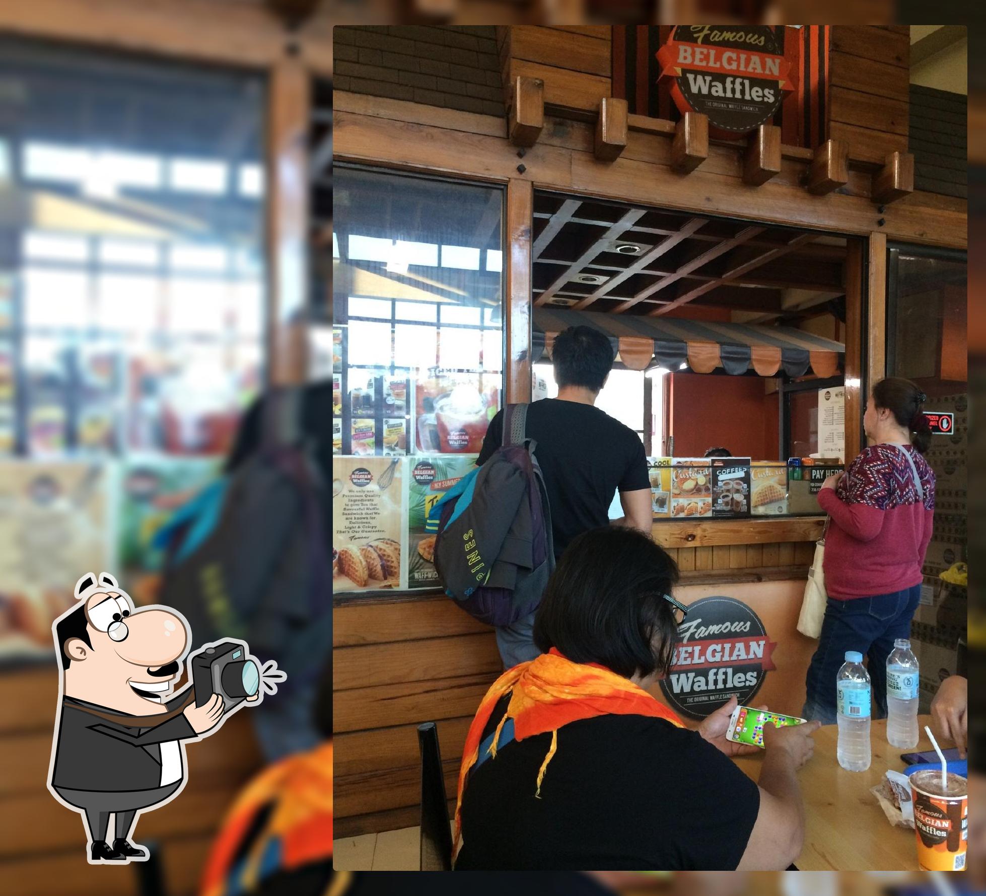 Famous Belgian Waffle cafe, Baguio