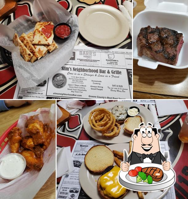 Slim's Neighborhood Bar & Grille, Spring Valley - Restaurant menu ...