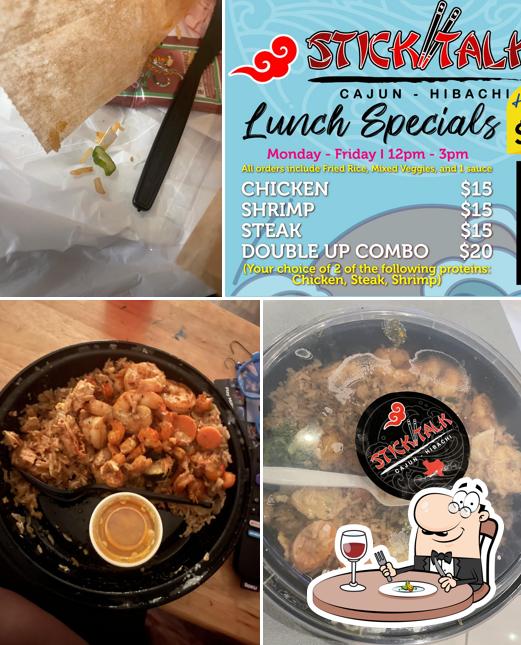 Stick Talk Cajun-Hibachi, Houston - Restaurant menu, prices and reviews