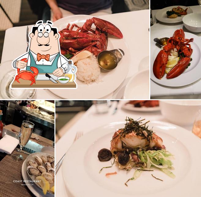Coast, Vancouver, Burrard - Restaurant menu, prices and reviews