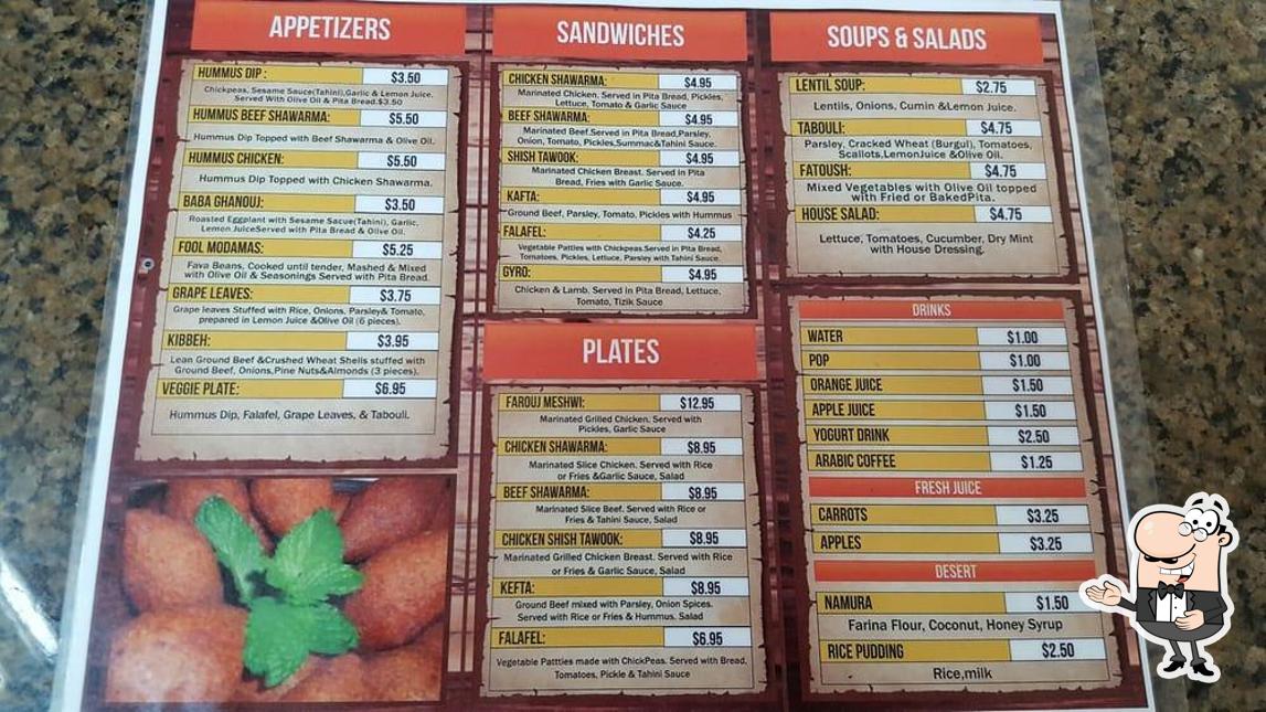Oasis Bakery and Eatery in Lakewood - Restaurant menu and reviews