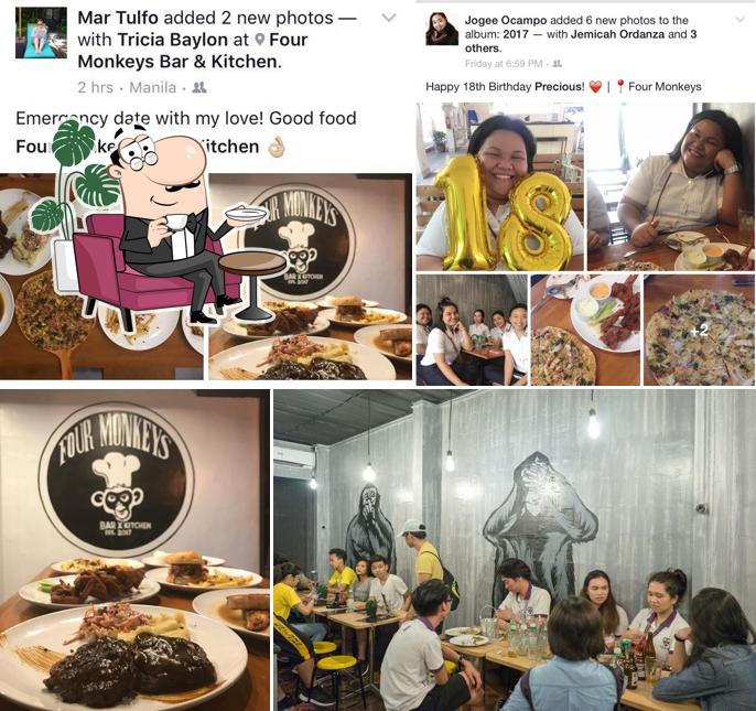 Four Monkeys Pub Loyola, Manila - Restaurant menu, prices and reviews