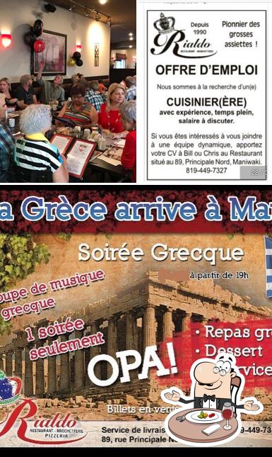 Rialdo Pizzeria & Brochetterie, Maniwaki - Menu du restaurant, prix et avis