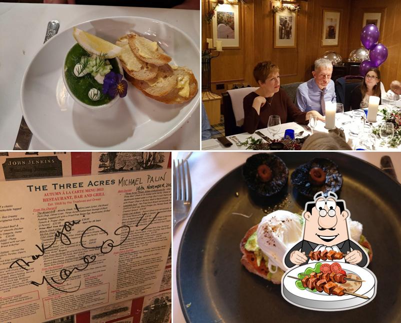Three Acres Inn & Restaurant, Huddersfield - Restaurant menu, prices ...
