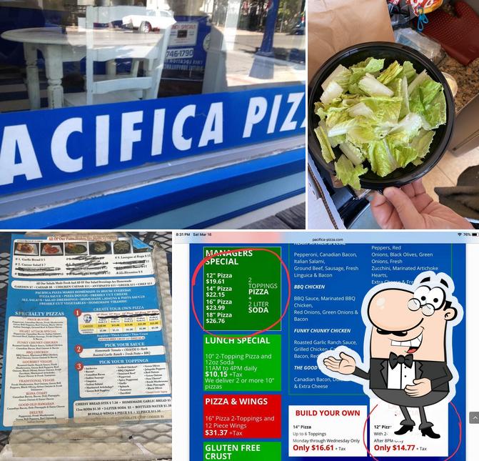 Pacifica Pizza in Benicia - Restaurant menu and reviews