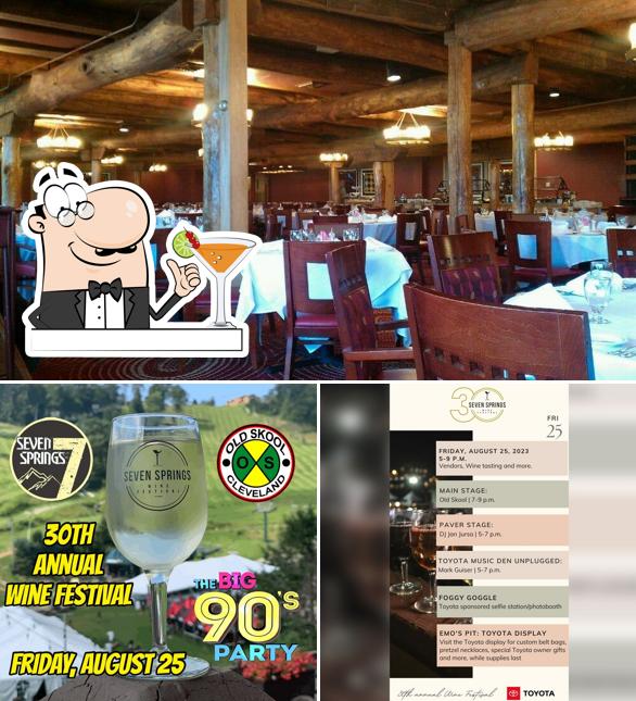Slopeside Dining Room, Seven Springs - Restaurant menu, prices and reviews