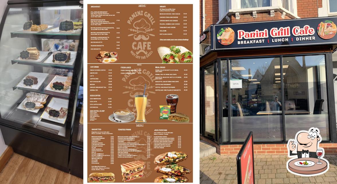 Panini Grill Cafe, Oxford - Restaurant menu, prices and reviews