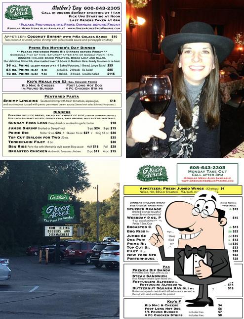 Green Acres, 7487 WI-78 Trunk in Sauk City - Restaurant menu and reviews