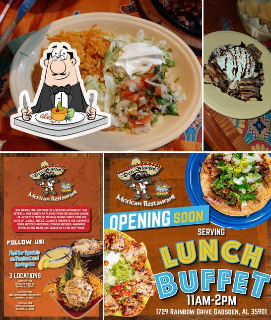 Don Bigotes Mexican Restaurant Gadsden in Gadsden - Restaurant menu and ...
