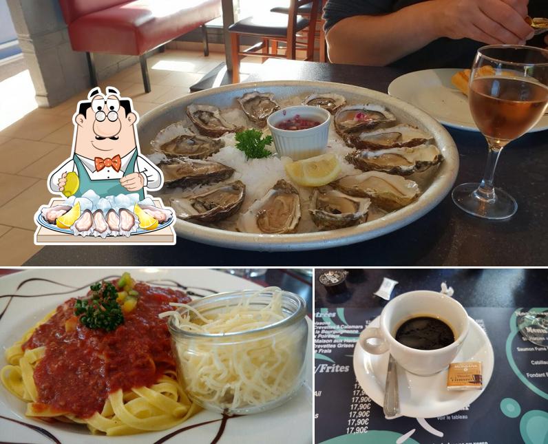 Les Falaises, Escalles - Restaurant menu, prices and reviews
