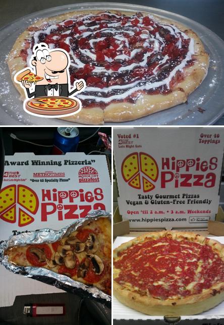 Hippie's Pizza in Royal Oak - Restaurant menu and reviews