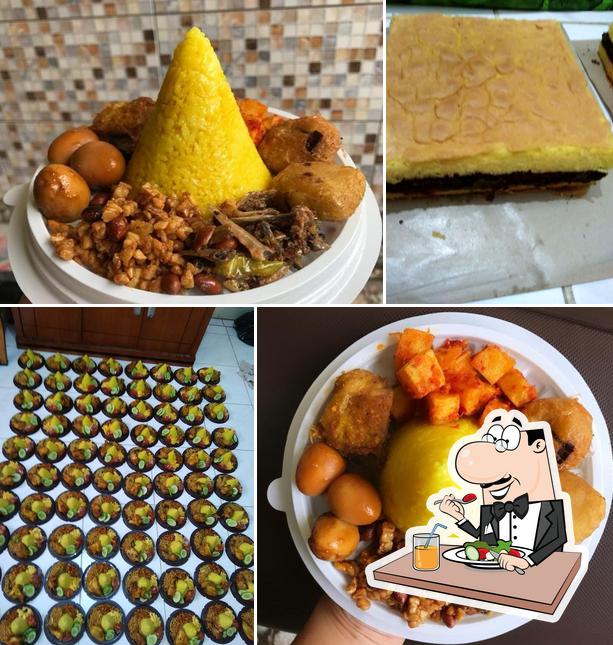 Ayam geprek, nasi tumpeng, catering, kue ulang tahun mama arul ...