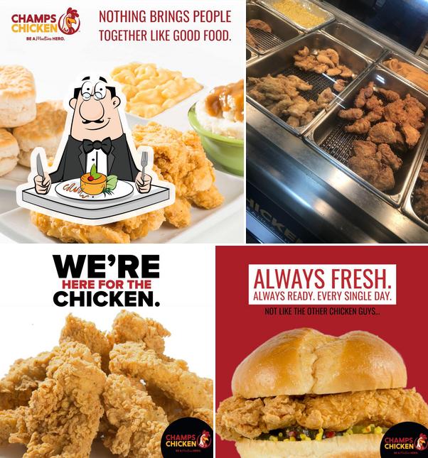 Champs Chicken, 1381 MO-19 in Hermann - Restaurant menu