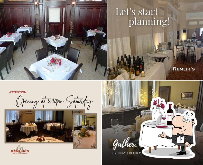 Remlik's Grille & Oyster Bar, Binghamton - Restaurant menu, prices and ...