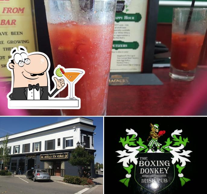 The Boxing Donkey Irish Pub & Restaurant in Roseville - Restaurant menu ...
