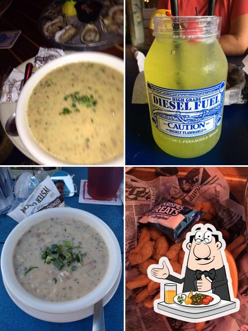 Menu of Flounder's Chowder House pub & bar, Pensacola Beach - reviews ...