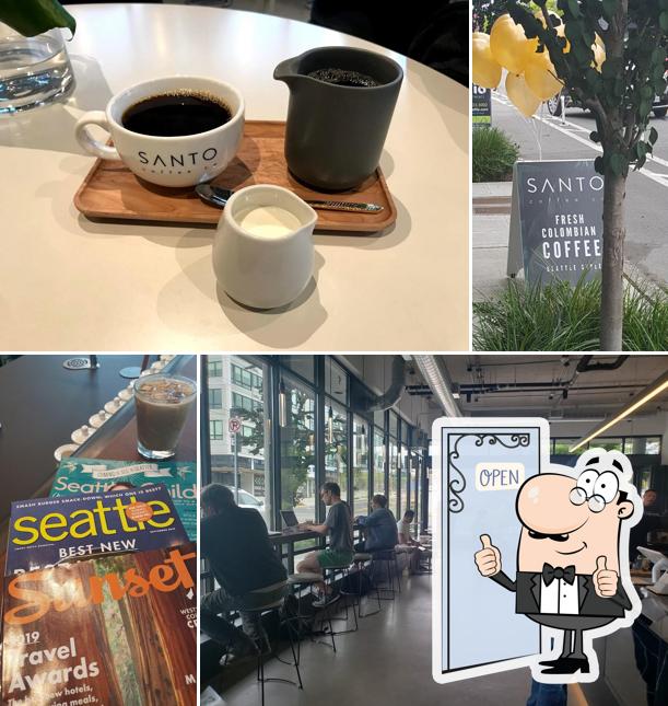 Santo Coffee Co in Seattle - Restaurant menu and reviews