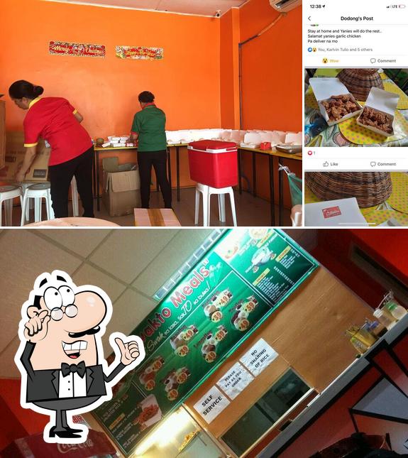 Yanies Chicken House restaurant, General Santos City, Orange Building ...