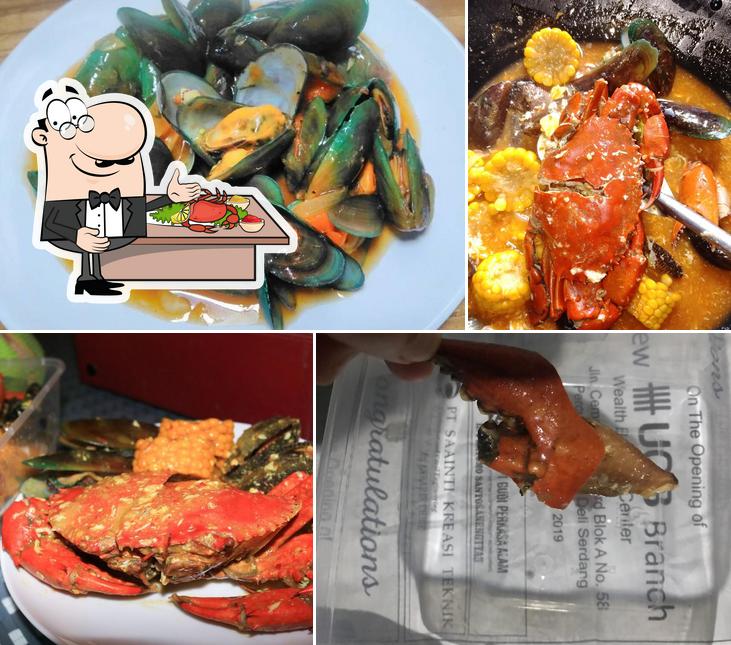 Kepiting homemade tanpa MSG dan HALAL, servisnya DELIVERY ONLY VIA GO ...