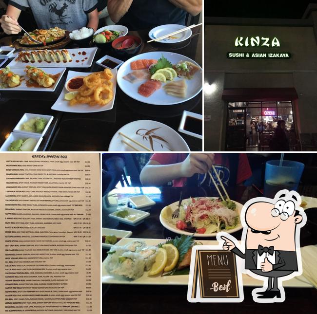 Kinza Sushi and Asian Izakaya in Stevenson Ranch - Restaurant menu and ...