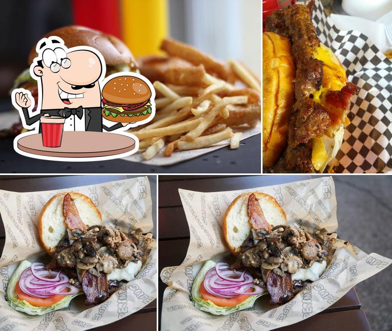Superburger, 1501 4th St in Santa Rosa - Restaurant menu and reviews