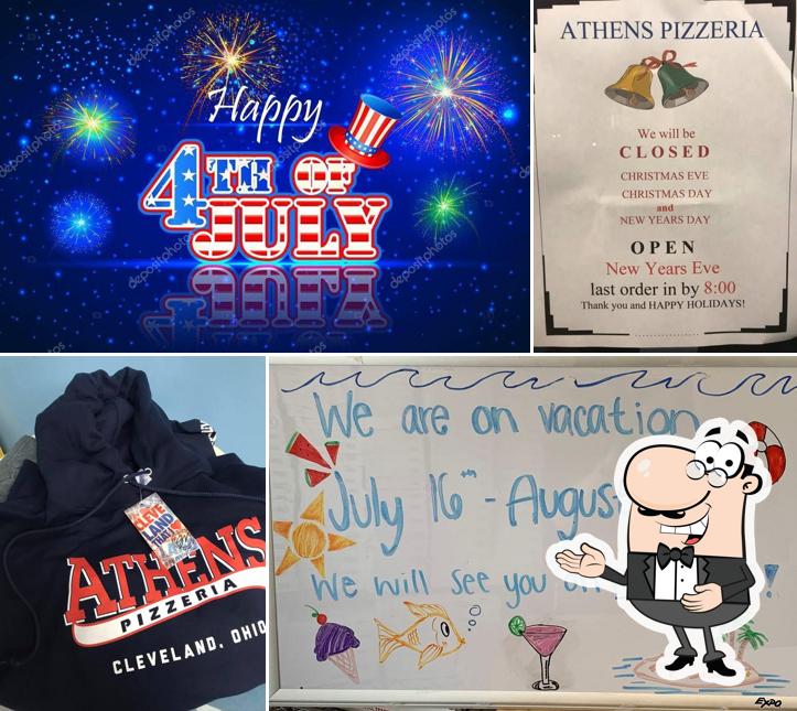 Athens Pizzeria, 4341 Rocky River Dr in Cleveland - Restaurant menu and ...
